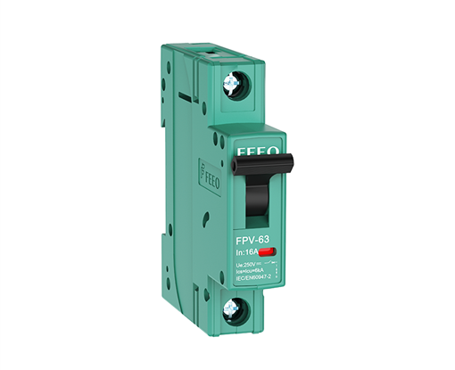 PV Solar System DC Circuit Breaker MCB with CE CCC 10KA 250V 1P solar ...
